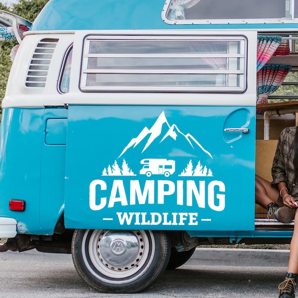 Wildlife Camper Decal - Etsy