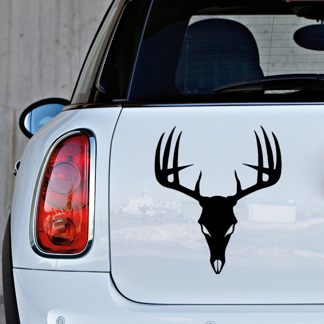 Deer Car Vinly Decal, 4x4 Sticker, Suv Decal, Caravan Decal, Truck ...
