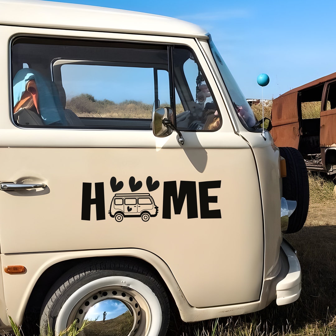 Home Caravan Sticker, Caravan Vinly Decal, Camping Decal, Camper Decal ...