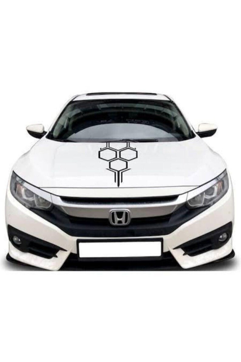 Honeycomb Upper Cowl Car Vinly Decal Sport Car Sticker Truck Car Decal T For Him 4x4