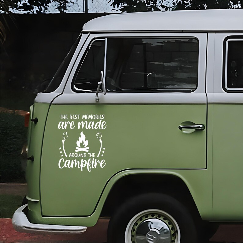 Camping Decal - RV Decor- Caravan Vinly Decal, Truck, Camping Decal ...