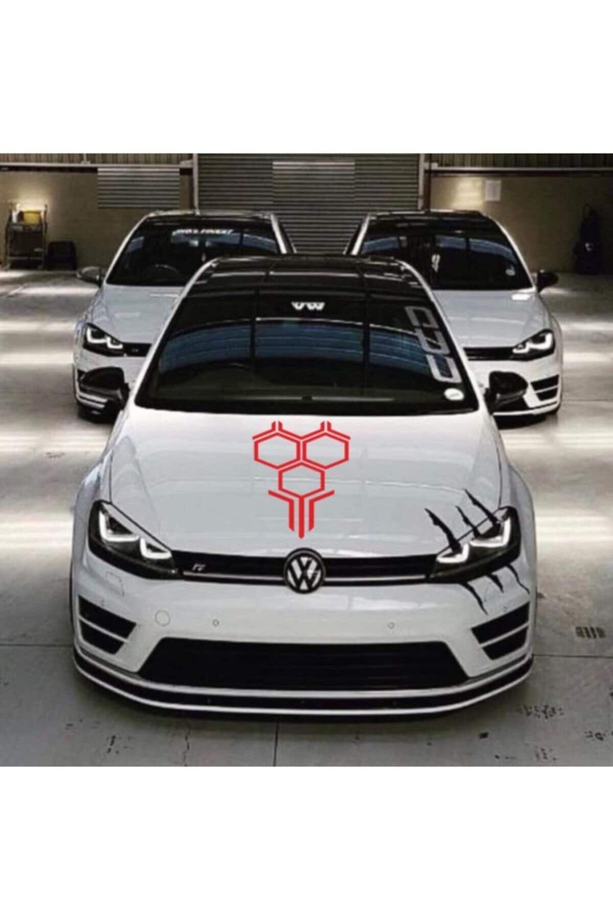 Honeycomb Upper Cowl Car Vinly Decal, Sport Car Sticker, Truck, Car ...