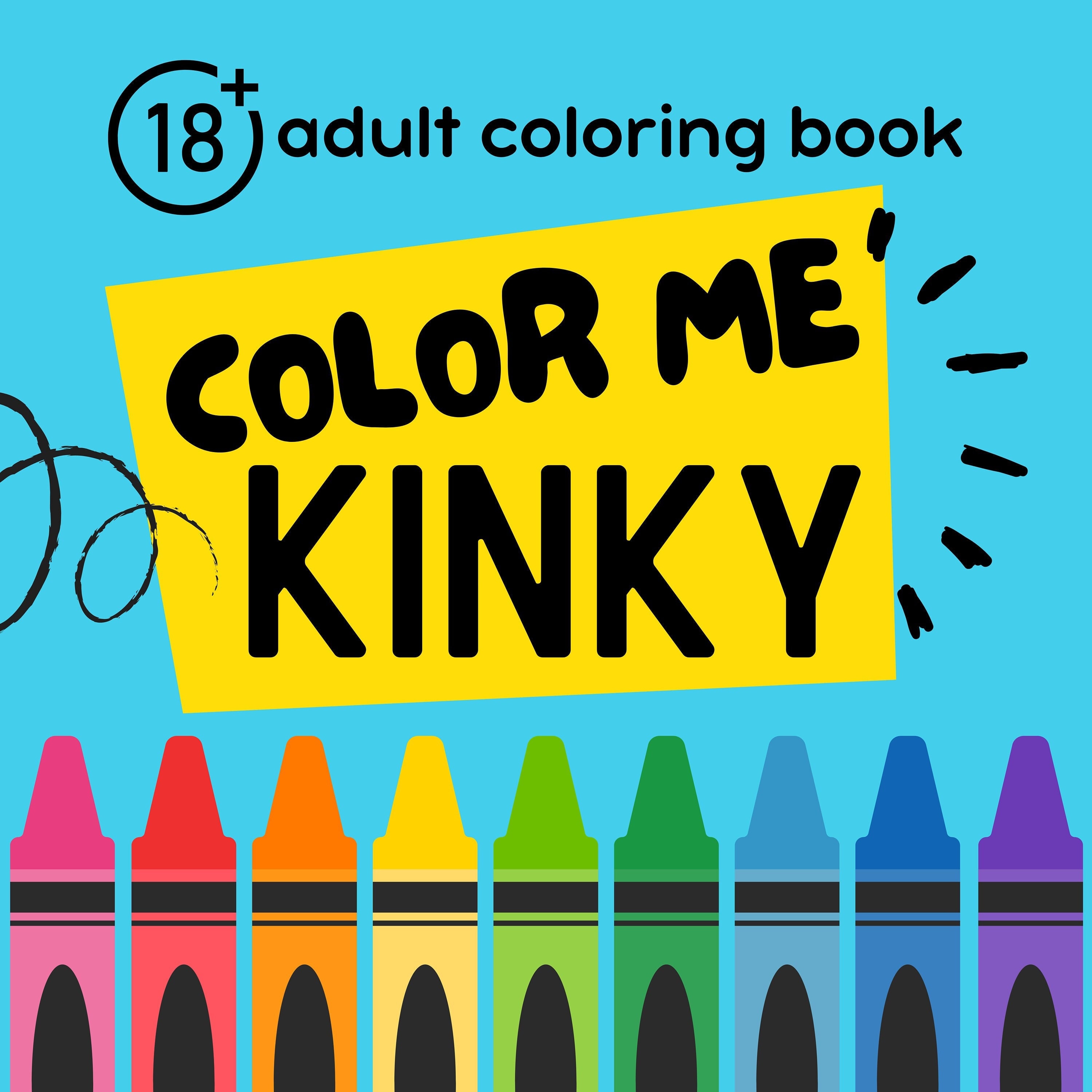 18+ Adult Coloring Book - Kinky, BDSM, Sexy DIGITAL GIFT - Etsy