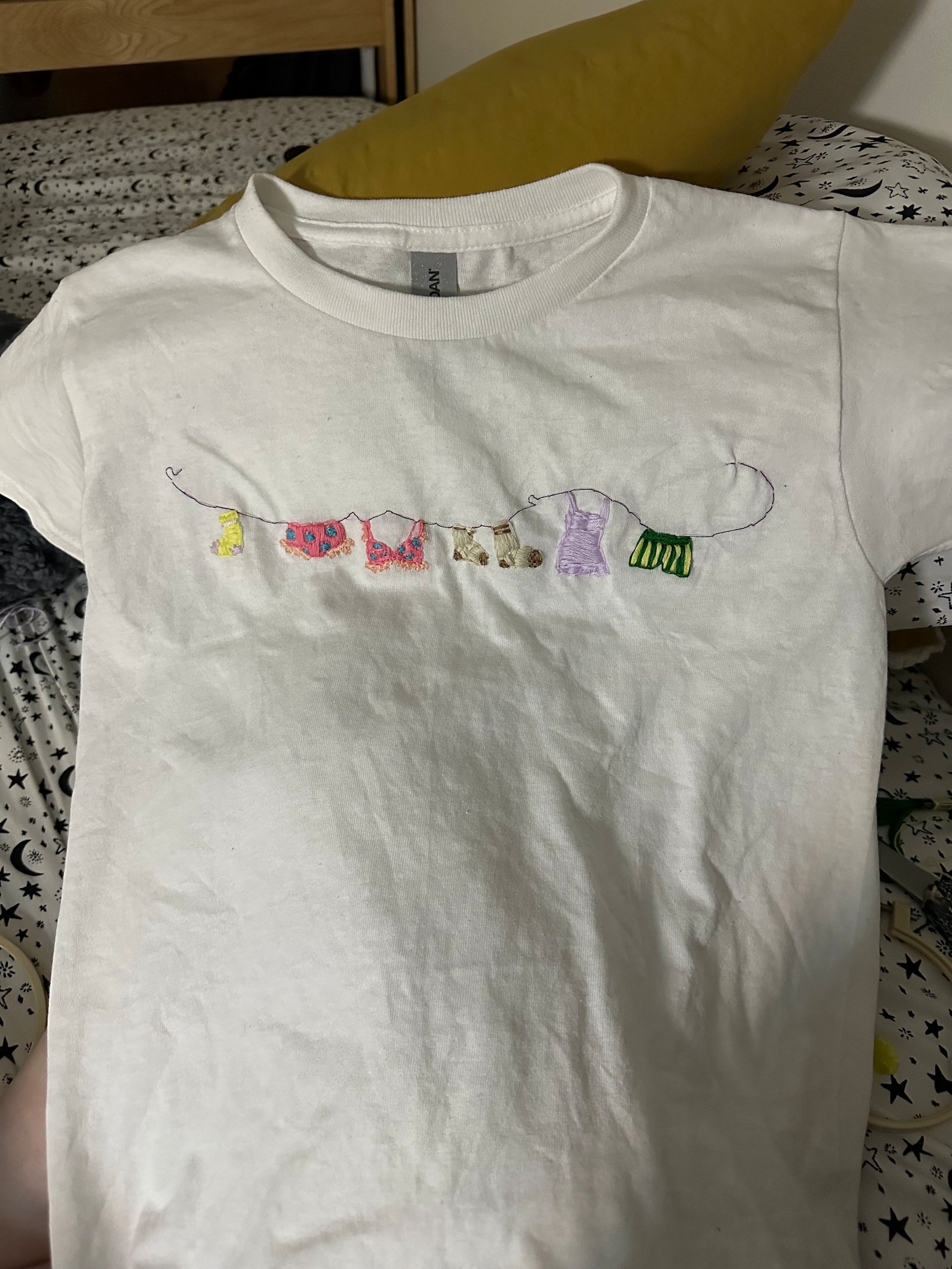 Personalized Embroidered Baby Tee - Etsy