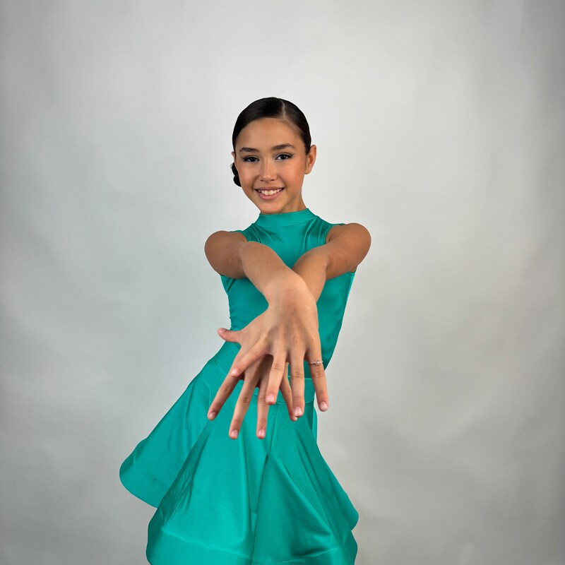 Latin Dance Dress - Etsy