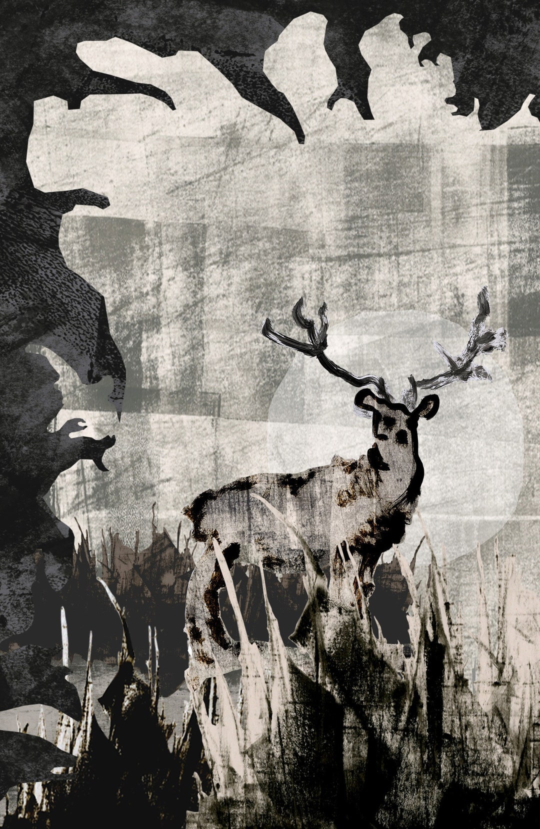 Bacchanal Deer Print | the Secret History - Etsy