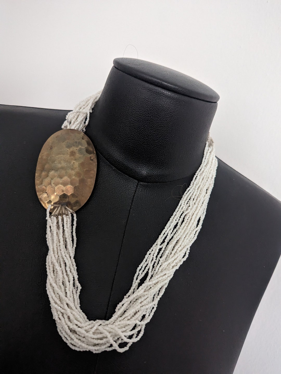 80s Beaded Multiple Strand Necklace Golden Girls - Etsy