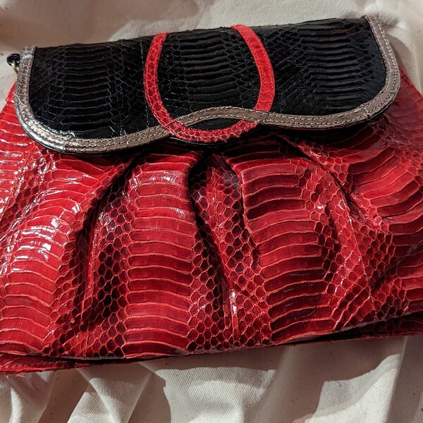 Snakeskin Purse - Etsy