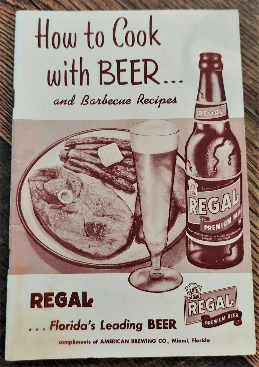 Vintage Regal Beer of Miami How to Cook With Beer ... and - Etsy