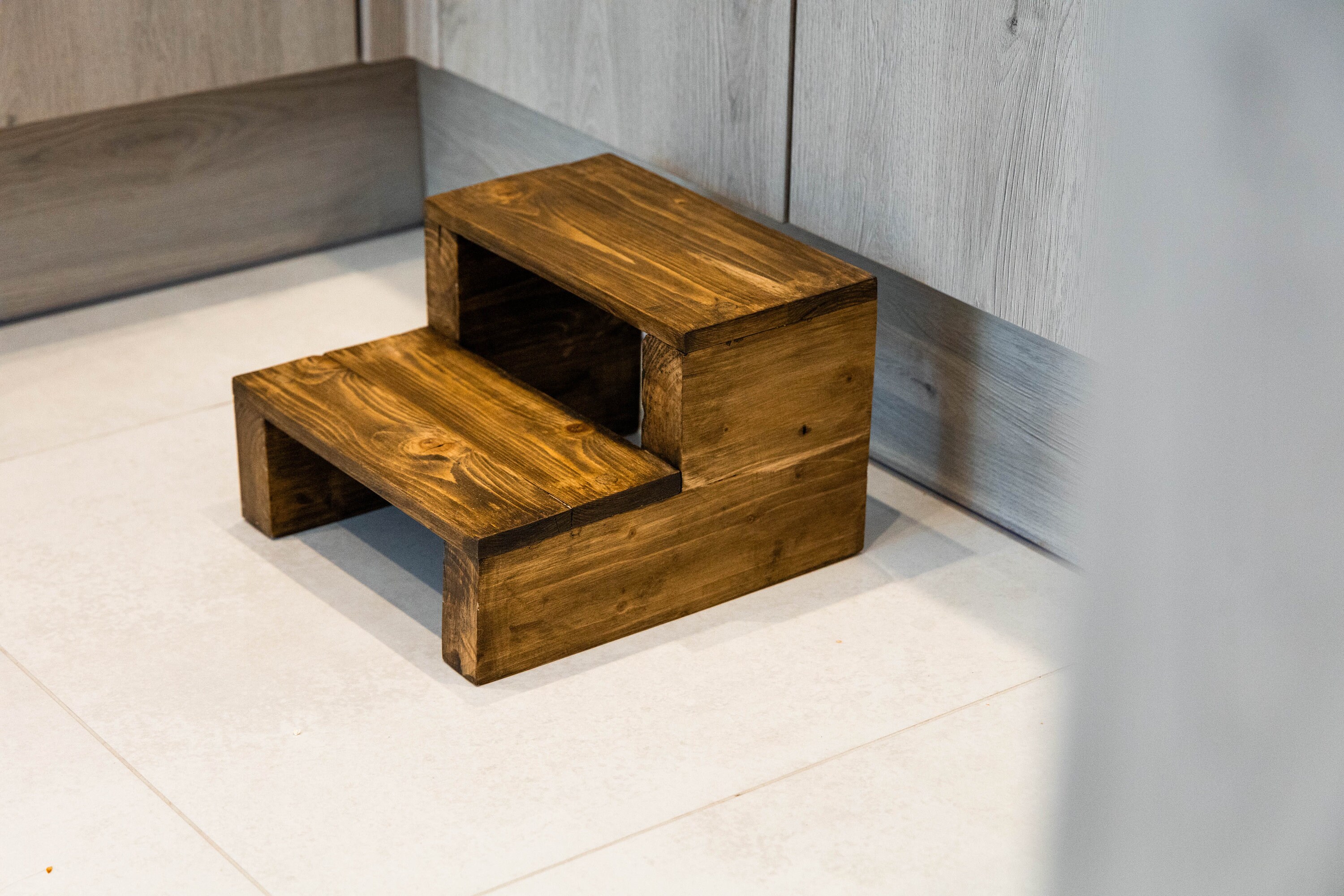 Rustic Hand Made Stepping Stool - Etsy