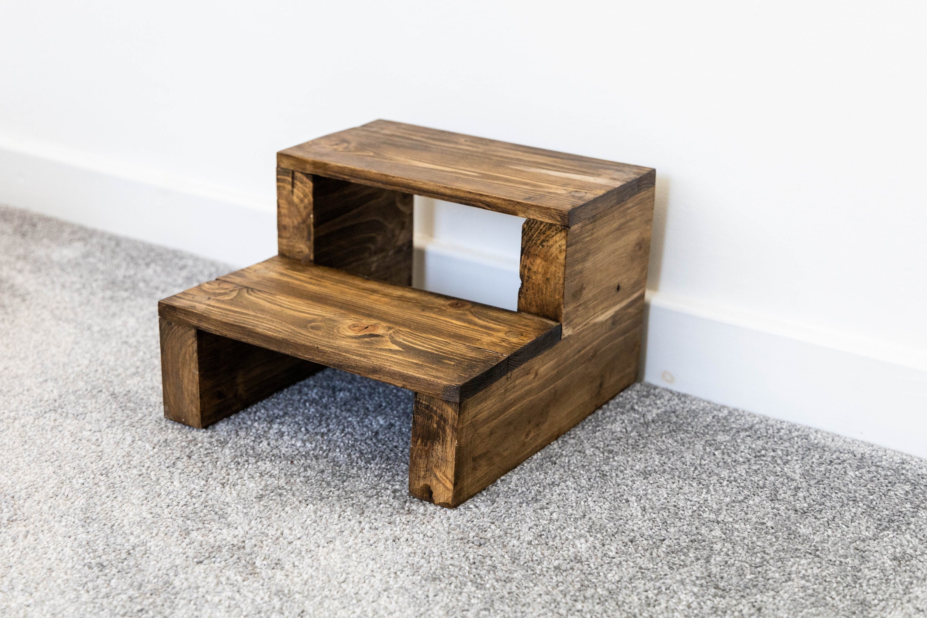 Rustic Hand Made Stepping Stool - Etsy