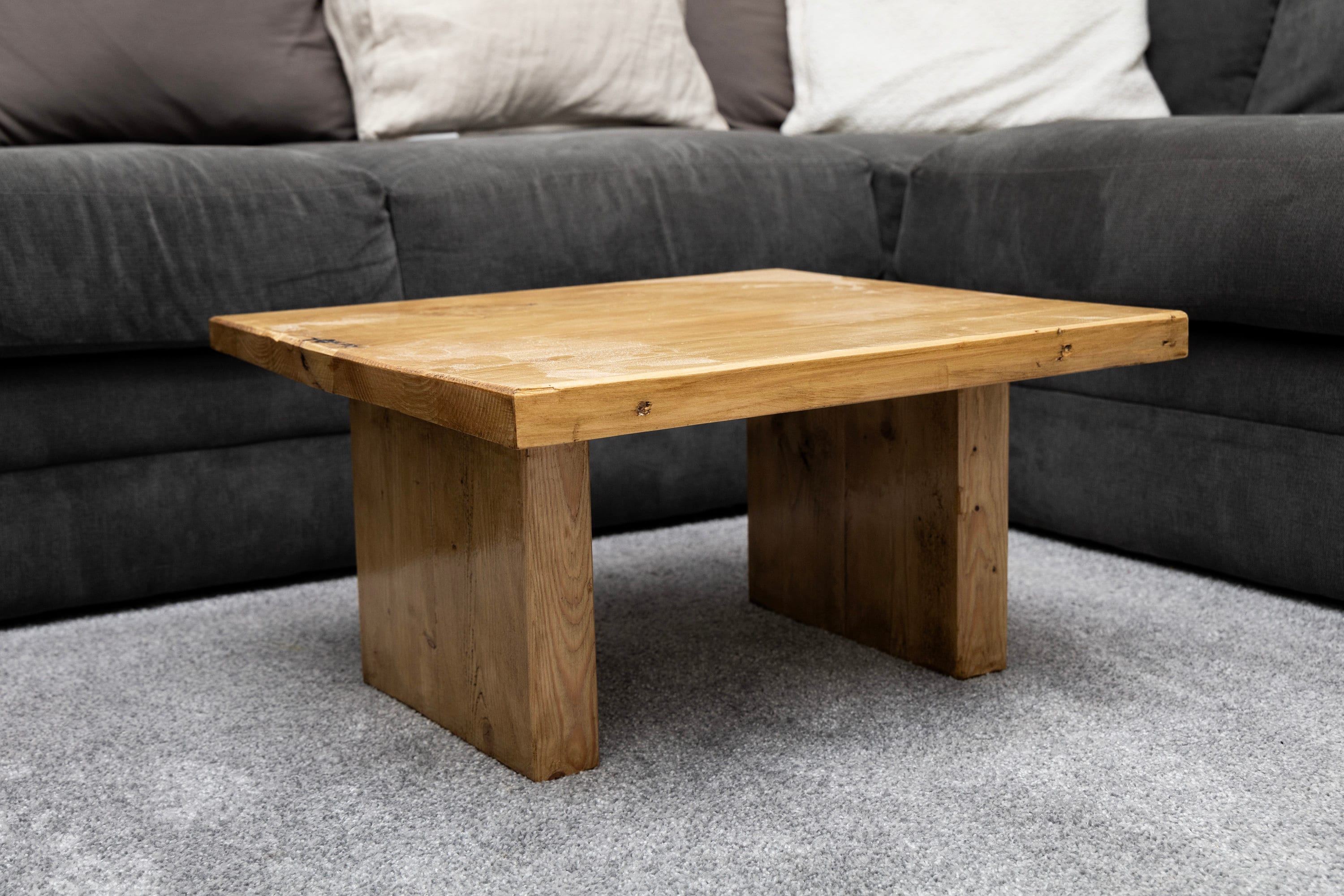 Rustic Coffee Table / Vintage Wood Coffee Table / Reclaimed Wooden ...