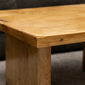 Rustic Coffee Table / Vintage Wood Coffee Table / Reclaimed Wooden ...