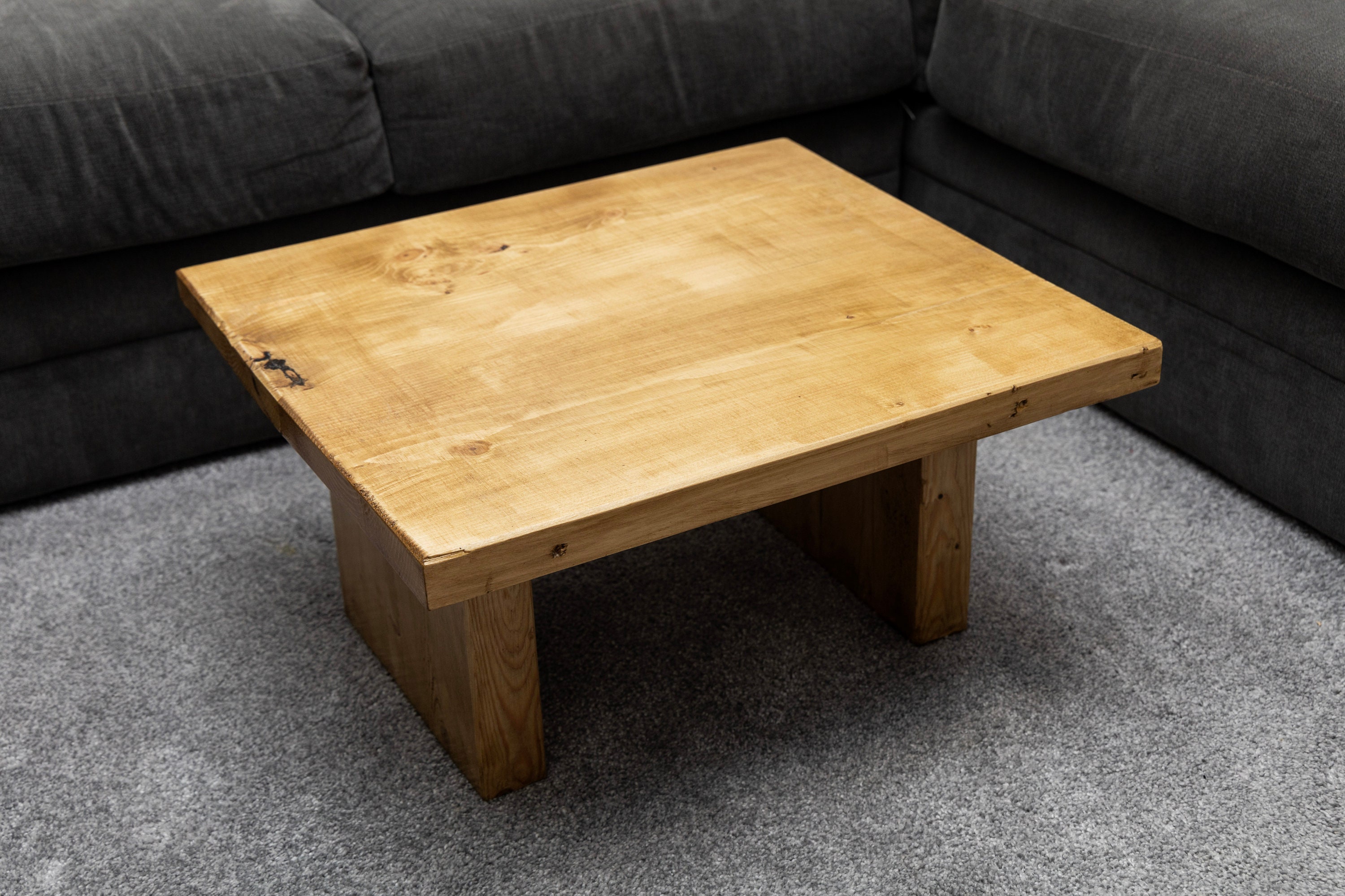 Rustic Coffee Table / Vintage Wood Coffee Table / Reclaimed Wooden ...