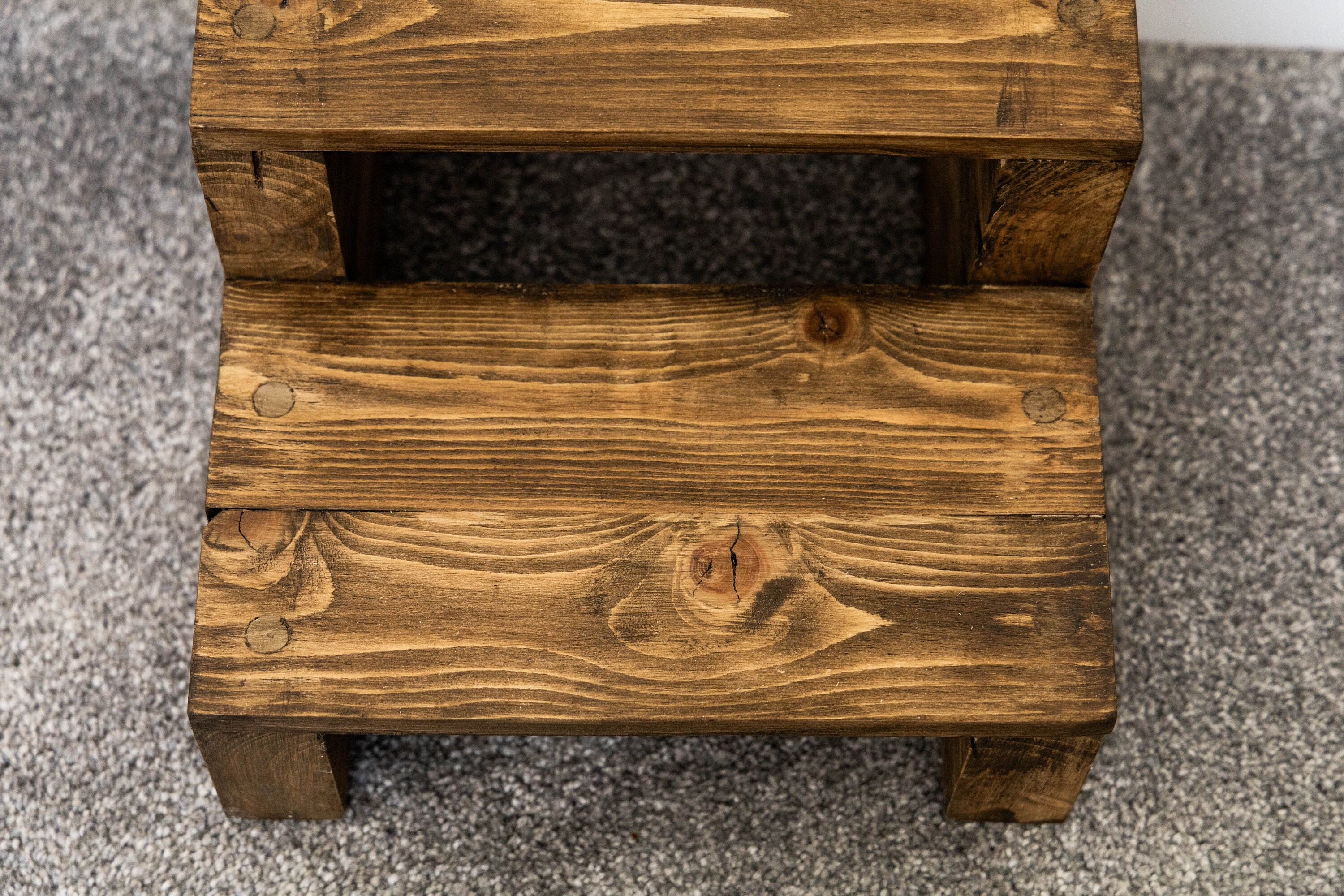 Rustic Hand Made Stepping Stool - Etsy