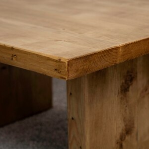 Rustic Coffee Table / Vintage Wood Coffee Table / Reclaimed Wooden ...