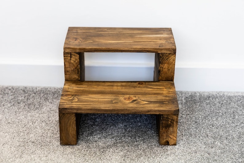 Rustic Hand Made Stepping Stool - Etsy