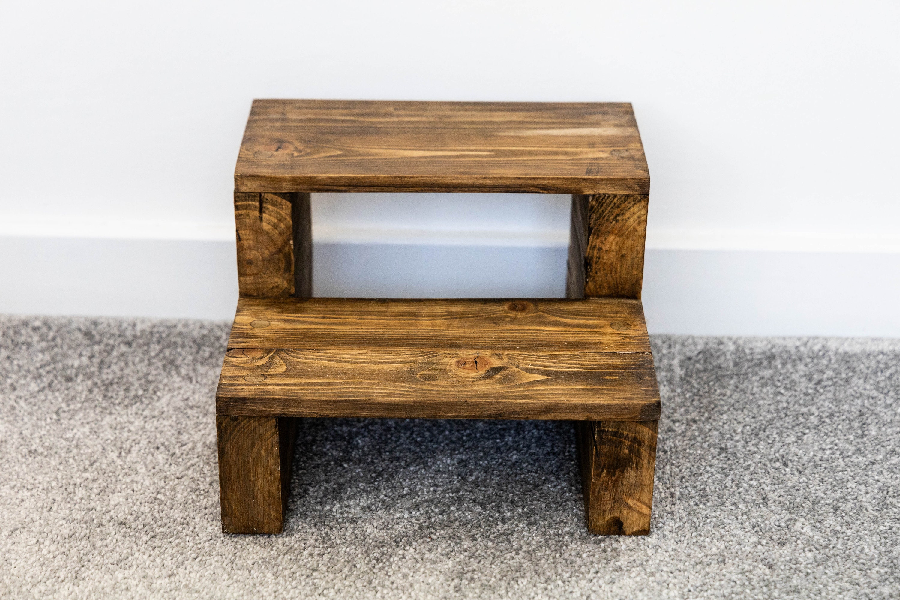 Rustic Hand Made Stepping Stool - Etsy