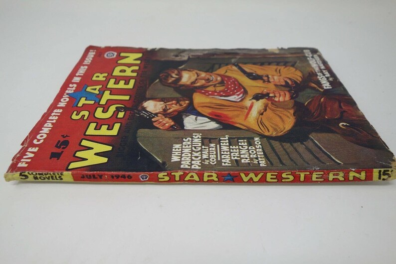 Star Western Magazine July 1946 Vintage Pulp Magazine - Etsy