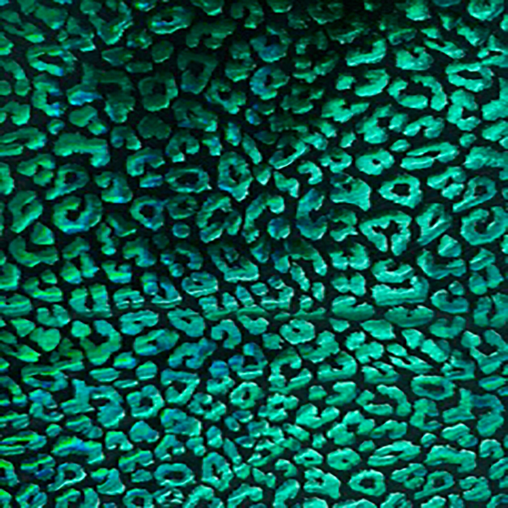 Nylon Spandex Tricot Fabric With Cheetah Hologram Print Embrace Unique ...
