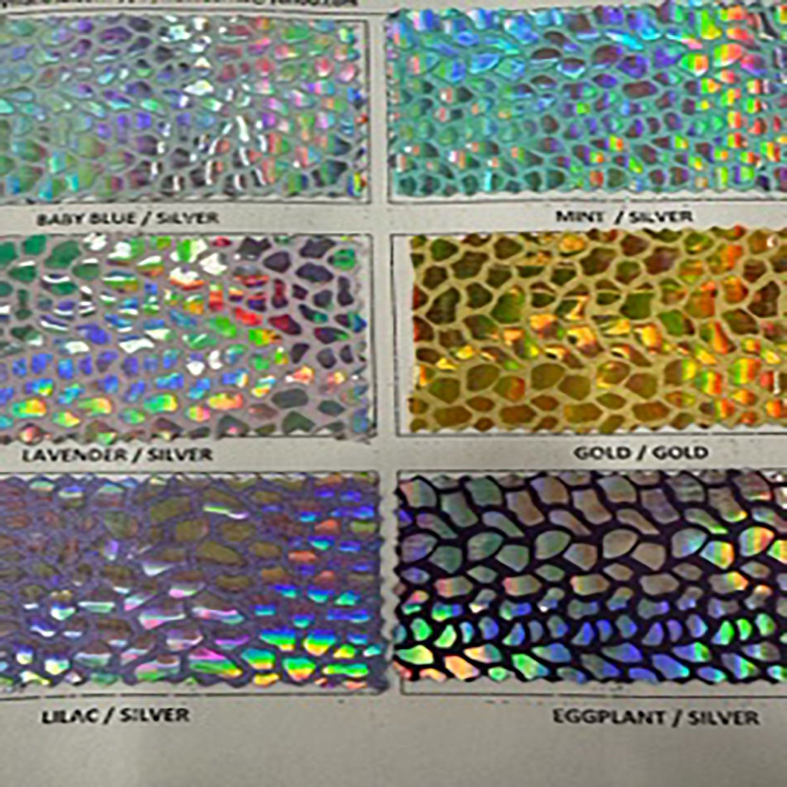 Explore Cobra Sequin Color Card in Stretch Nylon Spandex Spandex Palace ...