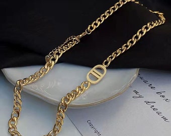 Double Gold Chain - Etsy