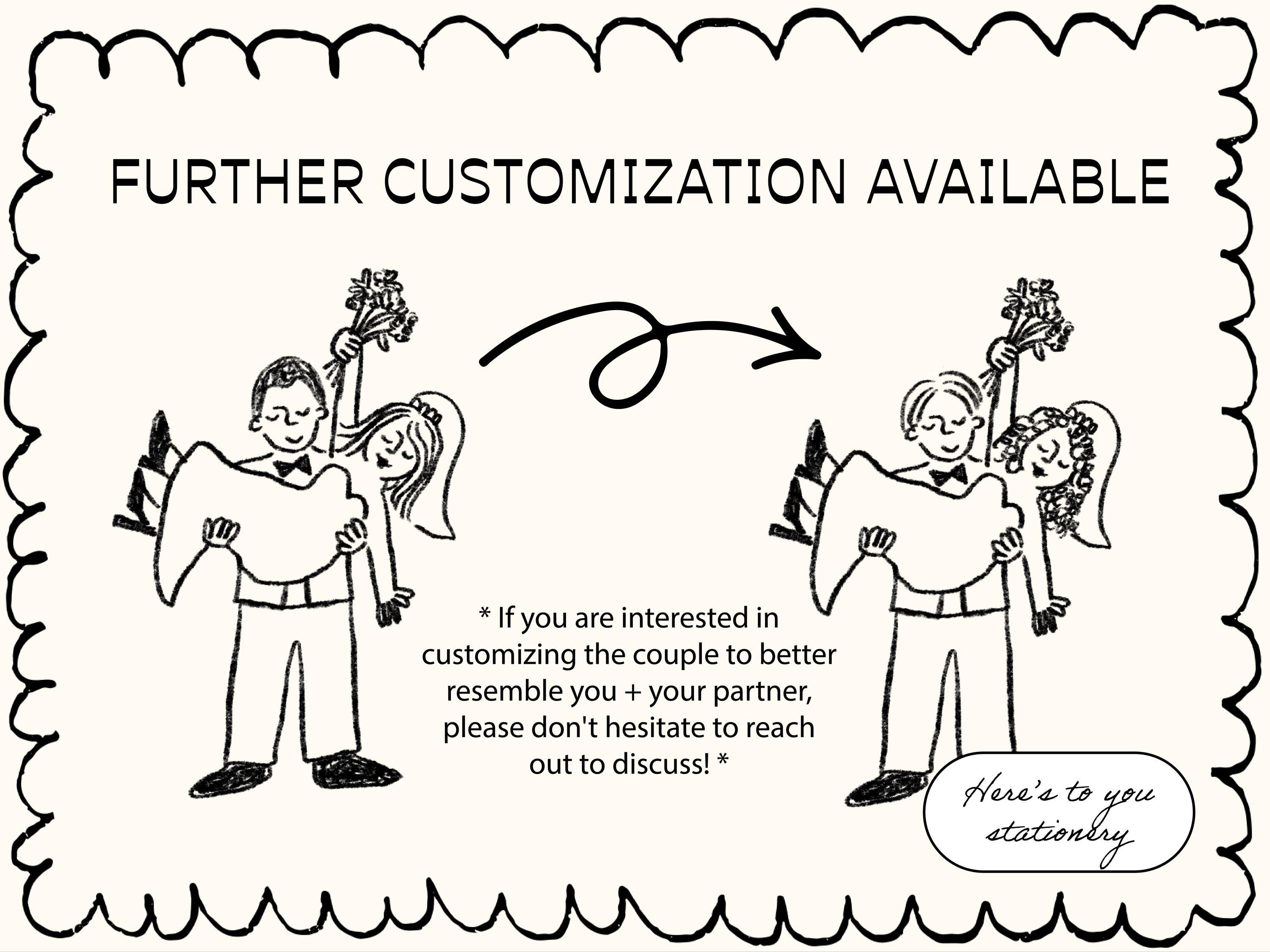 Thank You Card Template, Whimsical Post Card, Scribble Illustration ...