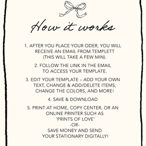 Whimsical Bar Menu Template, Lobster Butler, Hand Drawn, Signature ...