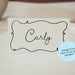 Editable Table Place Cards Template, Hand Drawn, Whimsical Name Cards ...