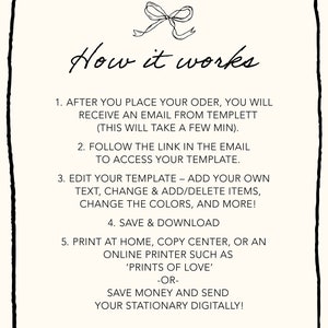 Editable Hand Painted Menu Template, Colorful Handwritten Menu, Hand ...
