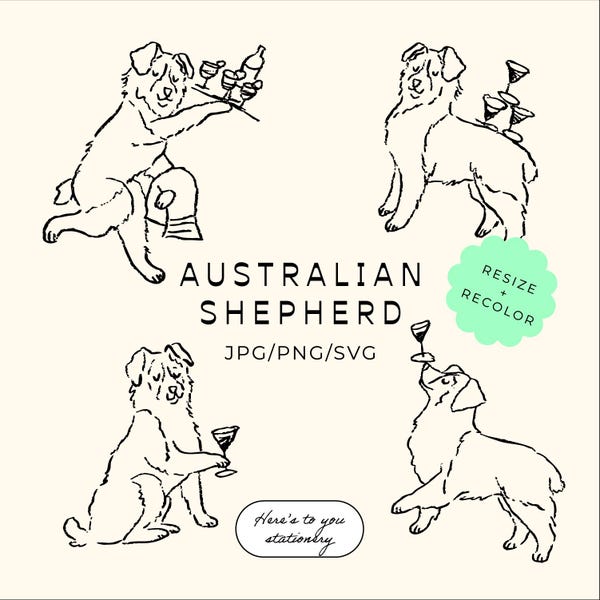 Dog Illustrations - Etsy UK