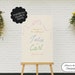 Welcome Sign Template, Event Sign, Hand Drawn, Handwritten Fonts ...