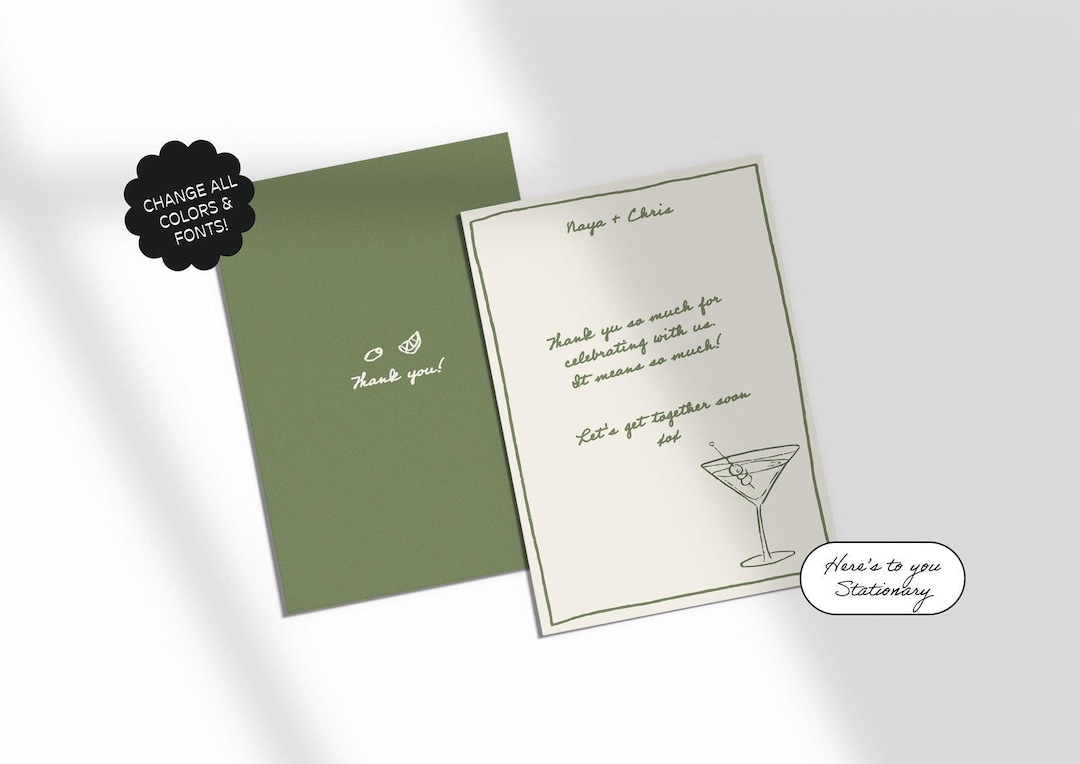 Thank You Note Template, Hand Drawn Vintage Scribble Illustration ...