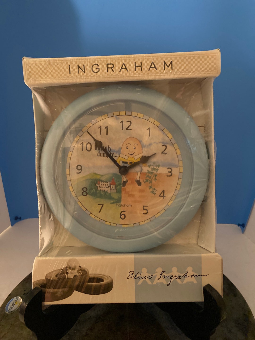 Ingraham Humpty Dumpty Clock. - Etsy