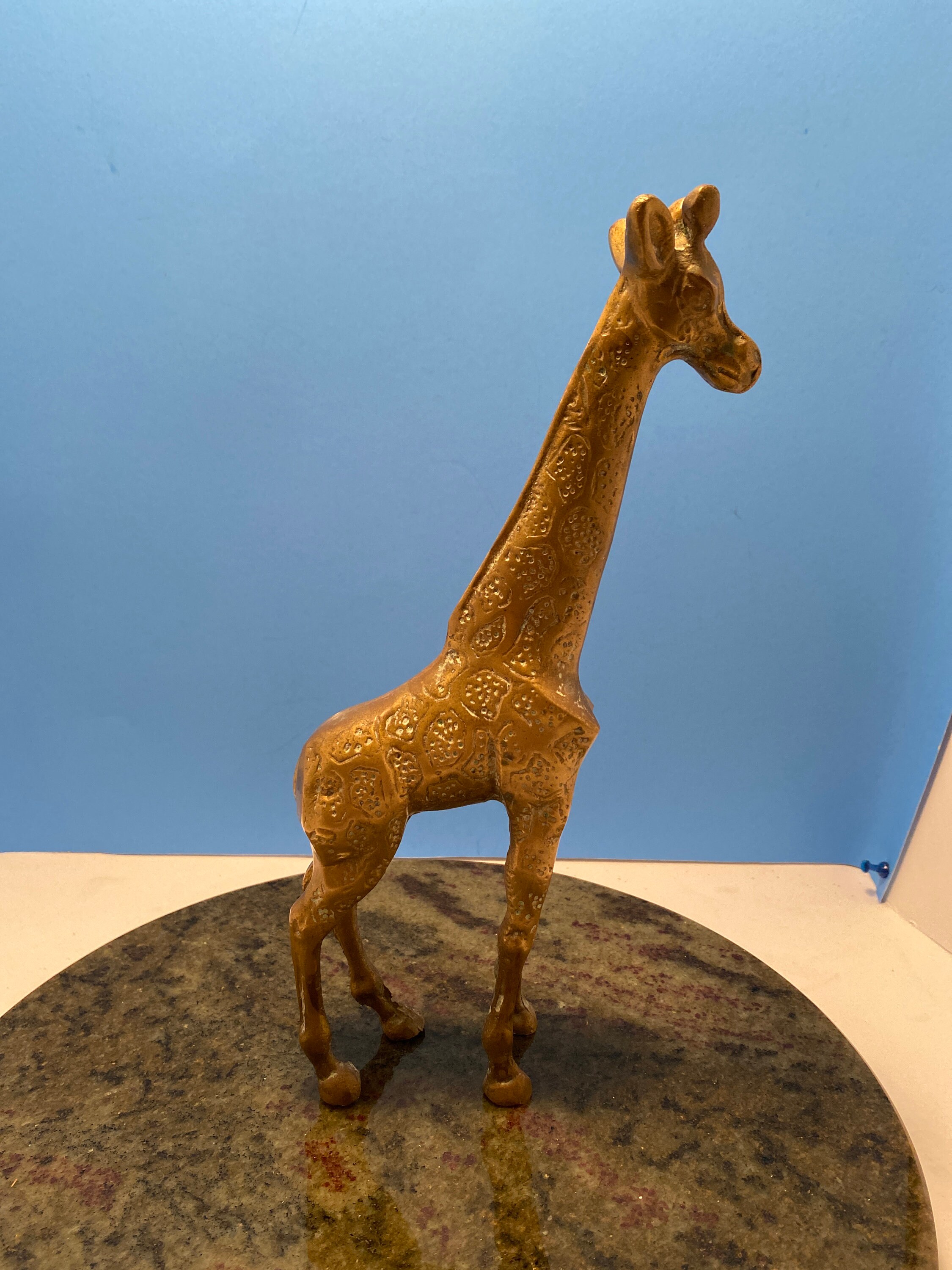 Vintage Brass Giraffe. Solid Brass. - Etsy