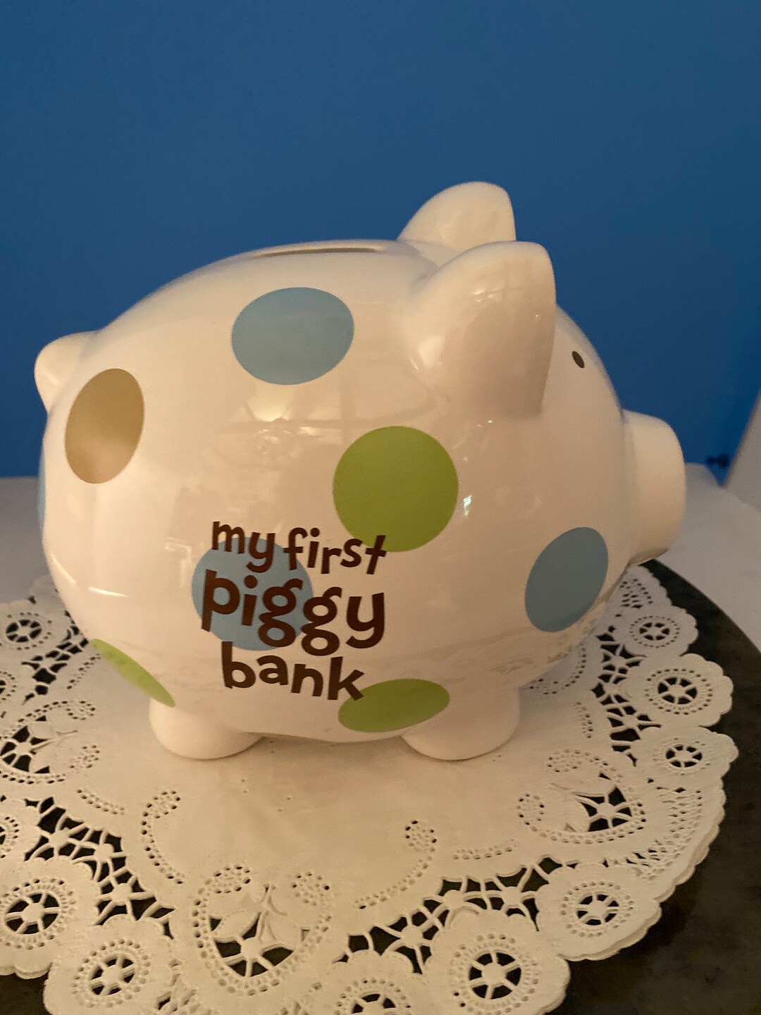 My First Piggy Bank - Etsy