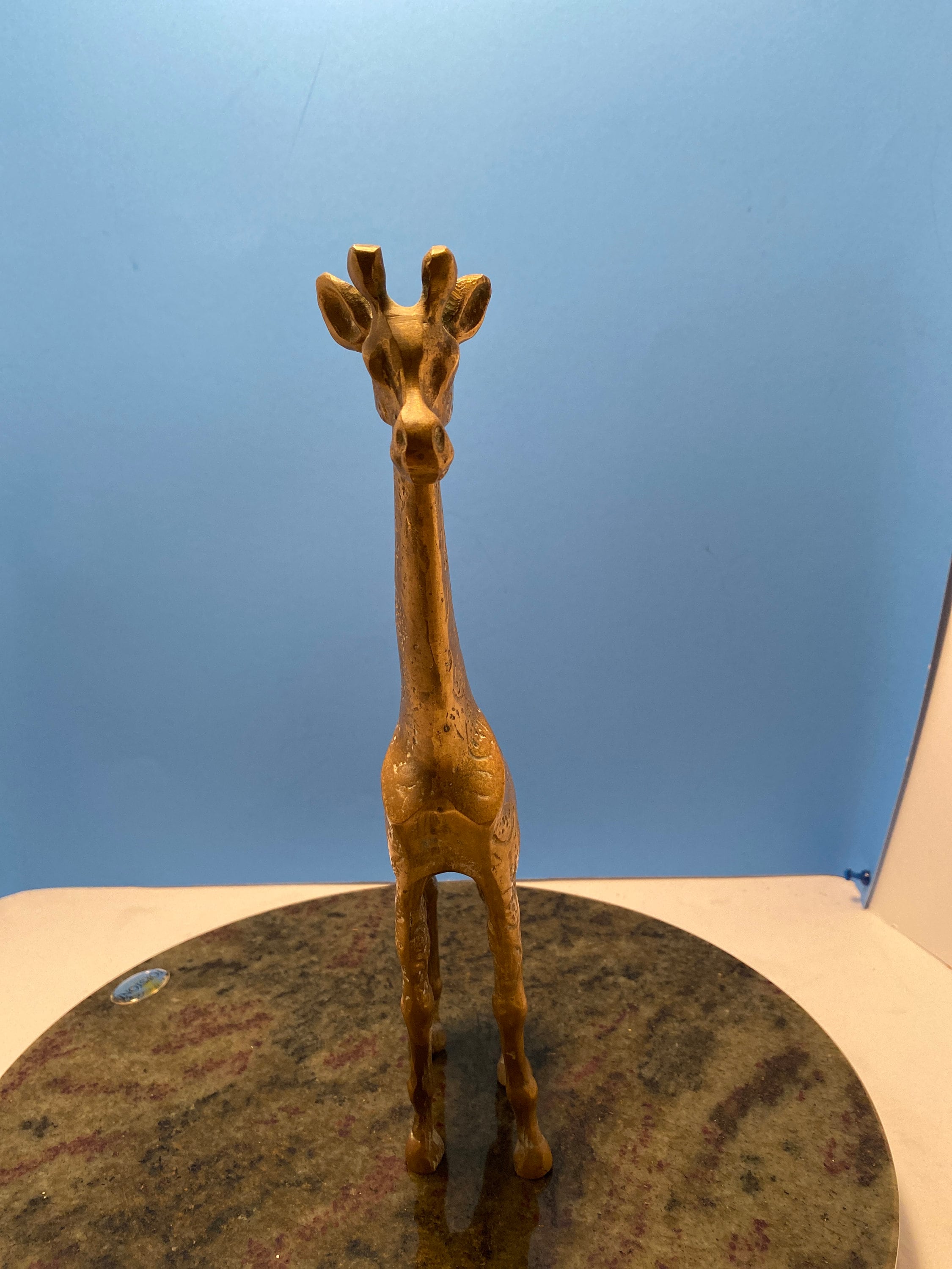 Vintage Brass Giraffe. Solid Brass. - Etsy