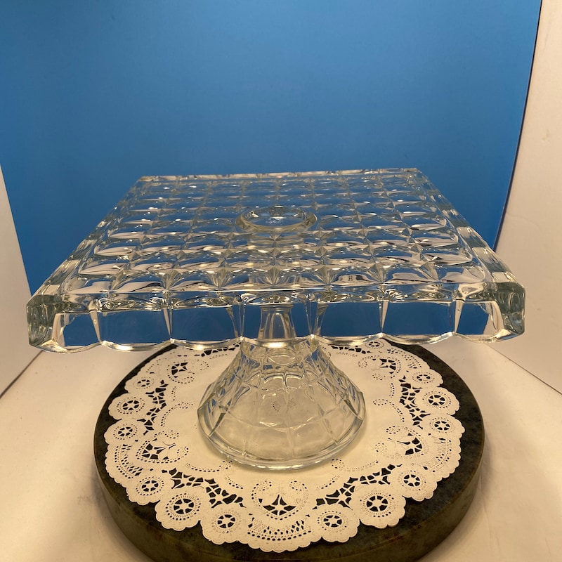 Square Cake Stand - Etsy