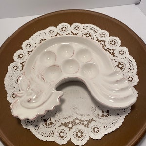 Rooster Spoon Rest or Deviled Egg Dish - Etsy