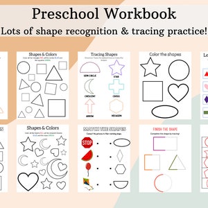 Printable Preschool Workbook | Printable Workbook | Preschool ...