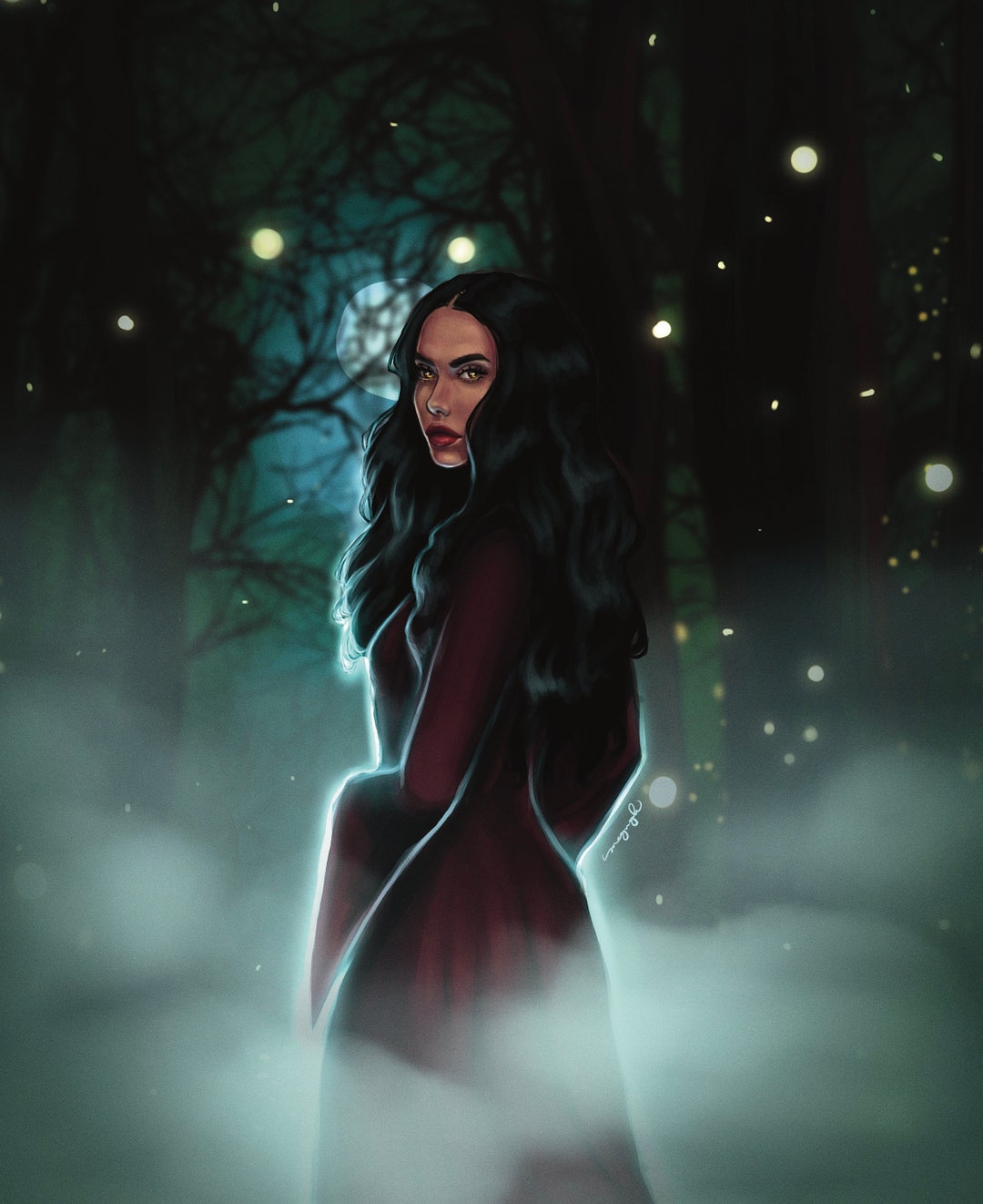 Elspeth Spindle Art Print - Etsy