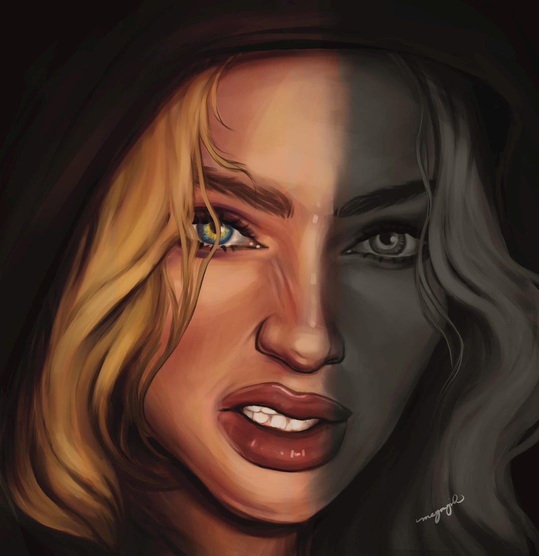 Feminine Rage Aelin Art Print - Etsy