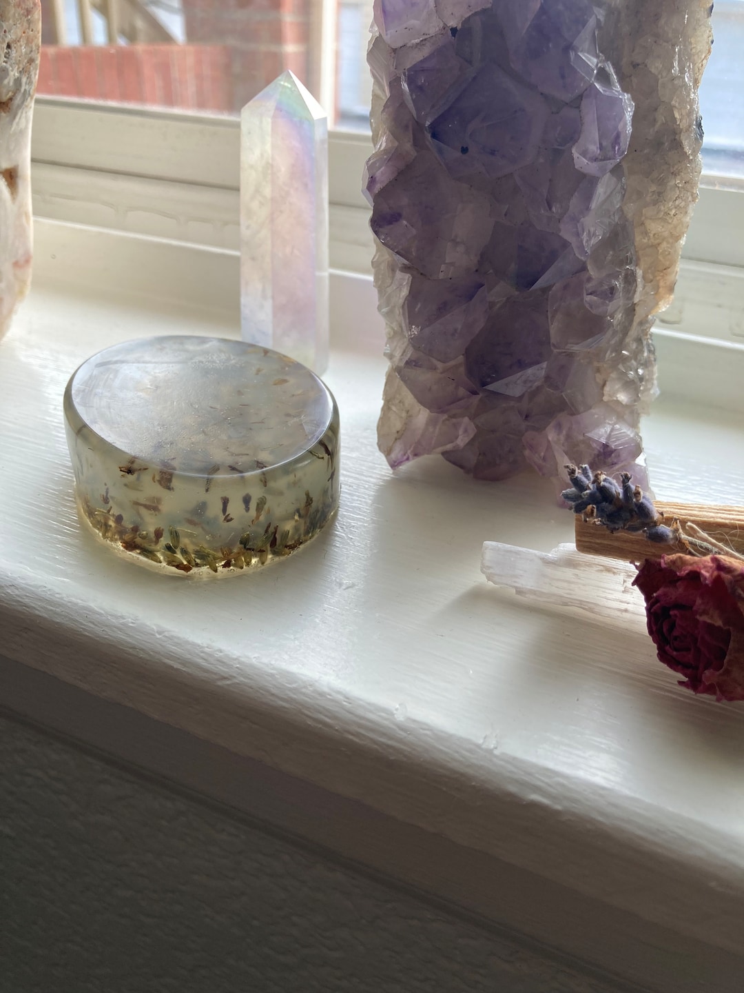 Handcrafted Scented Bar Soap With Lavender Flowers - Etsy