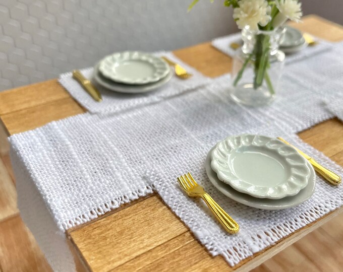 Miniature Dollhouse Tablecloth for the Kitchen Table/ 1/12 Scale - Etsy
