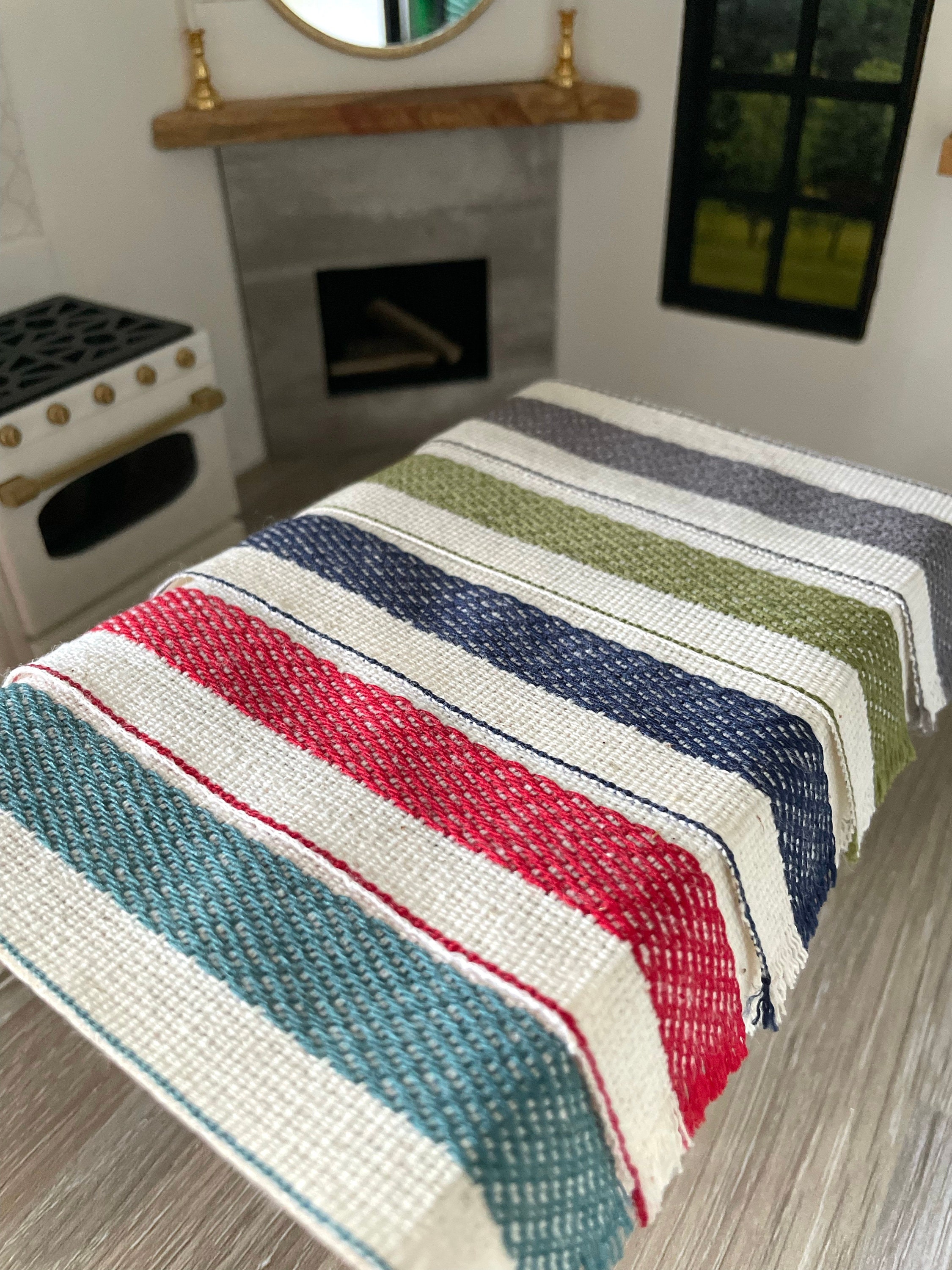 Miniature Embroidered Table Runner - Etsy