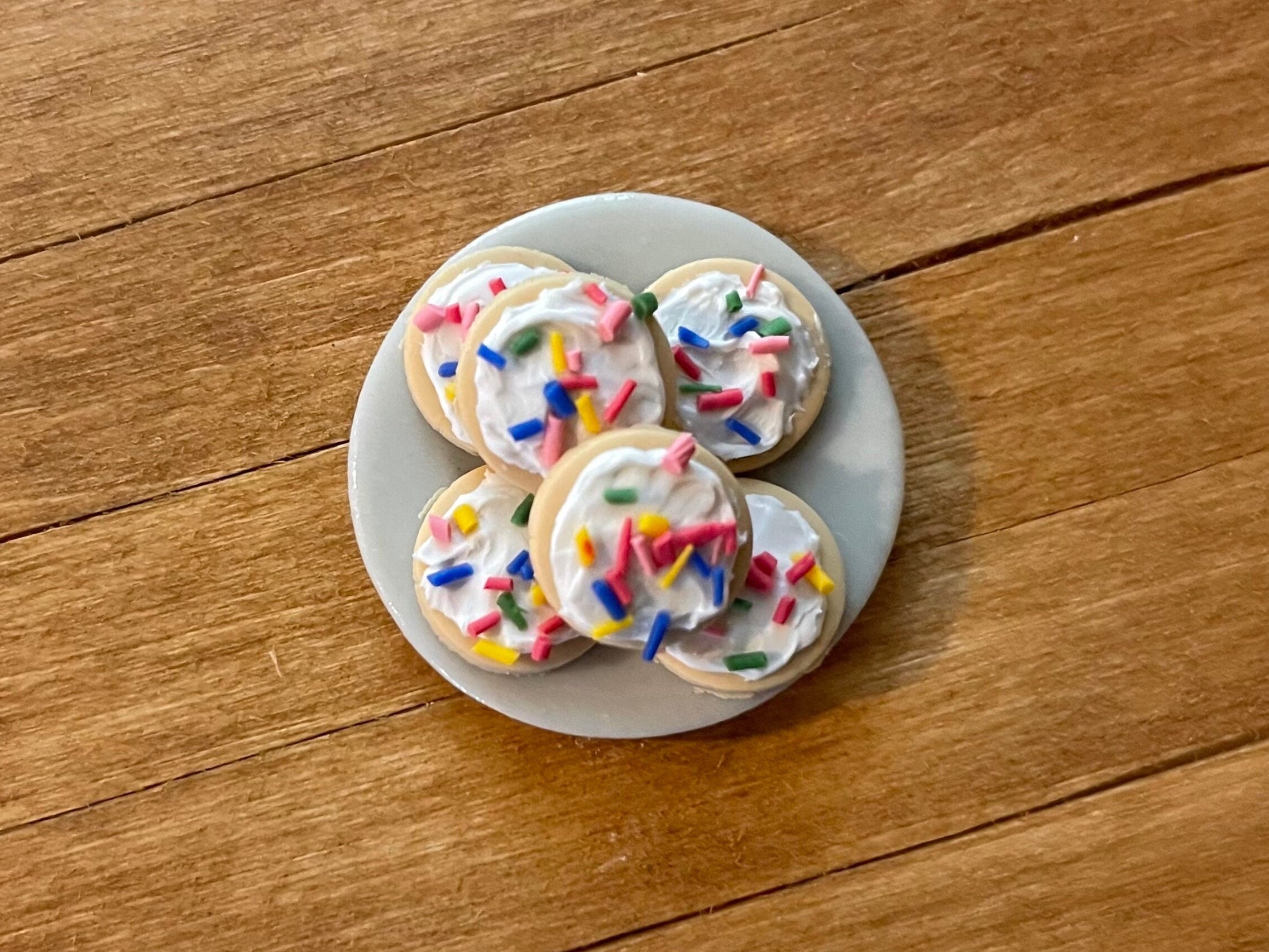 Miniature Birthday Sprinkle Cookies - Etsy
