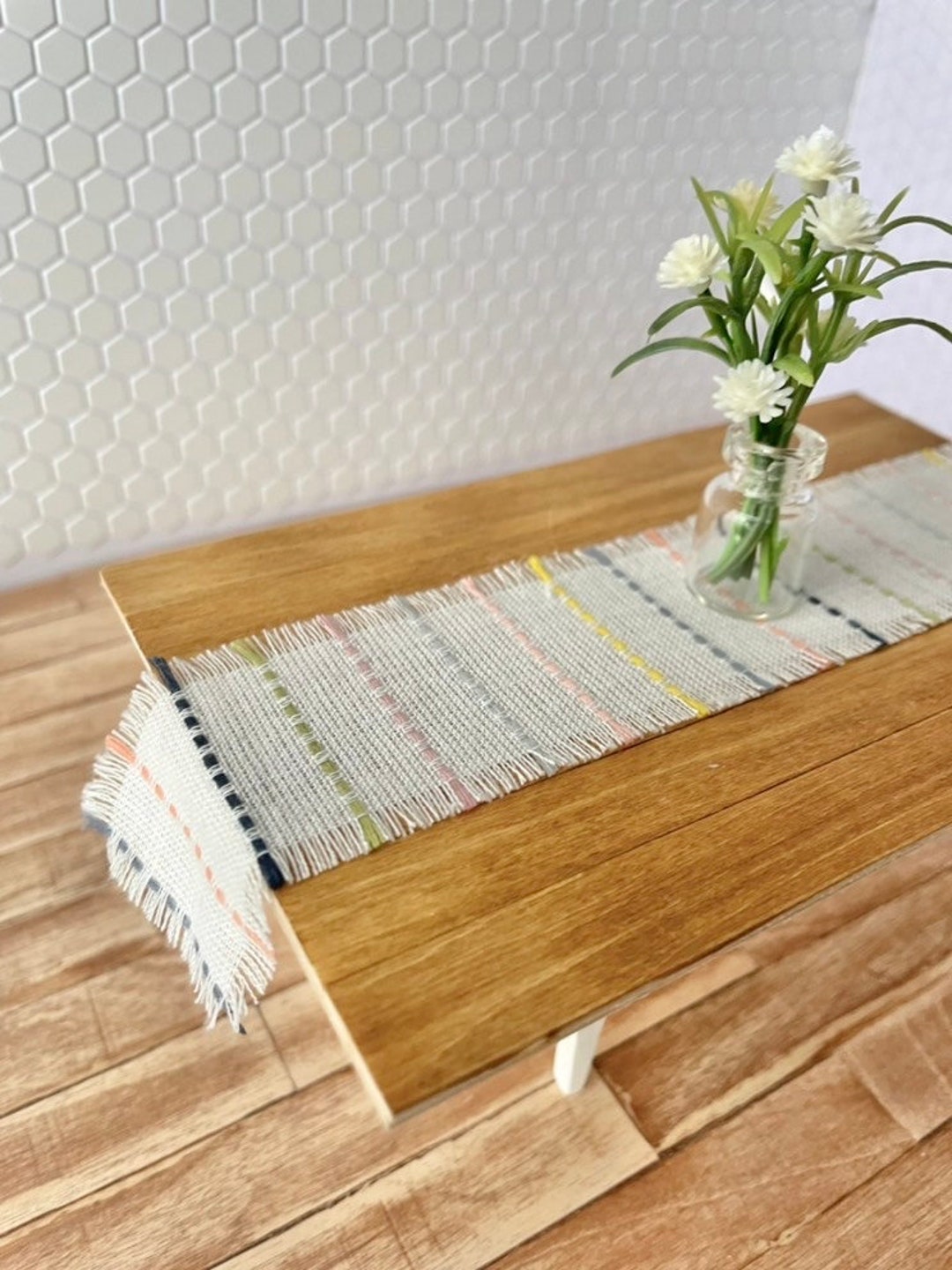 Miniature Rainbow Table Runner - Etsy