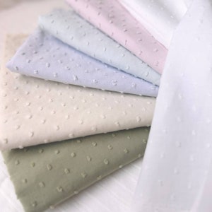 Cotton Fabric Off-white Color 57’’ Wide Swiss Dot Fabric - Etsy