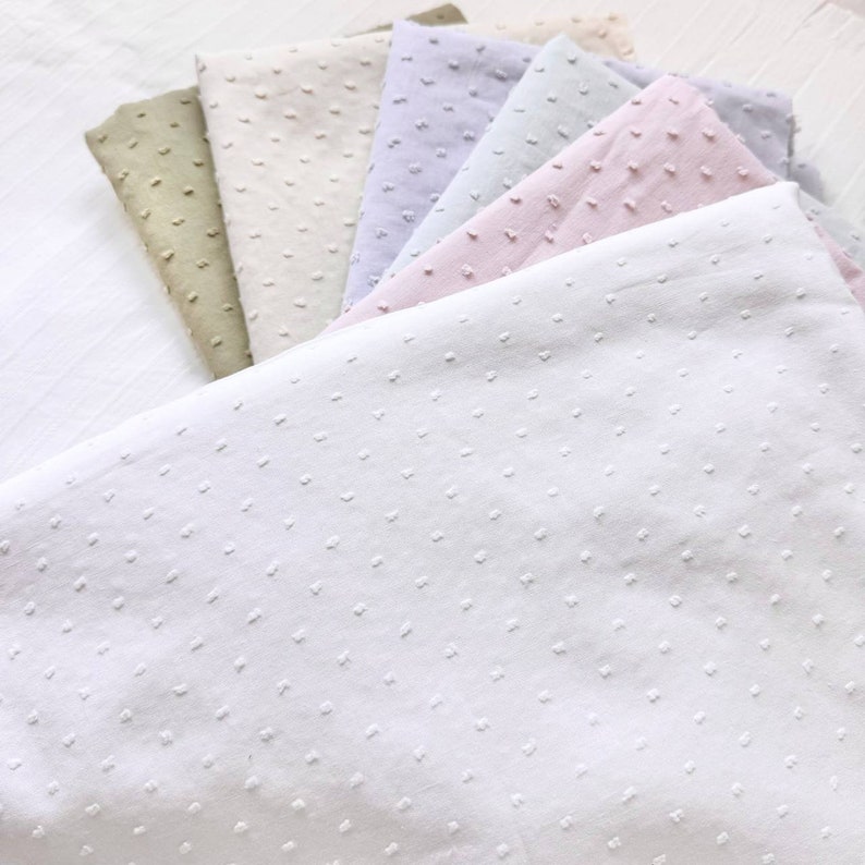 Cotton Fabric Off-white Color 57’’ Wide Swiss Dot Fabric - Etsy