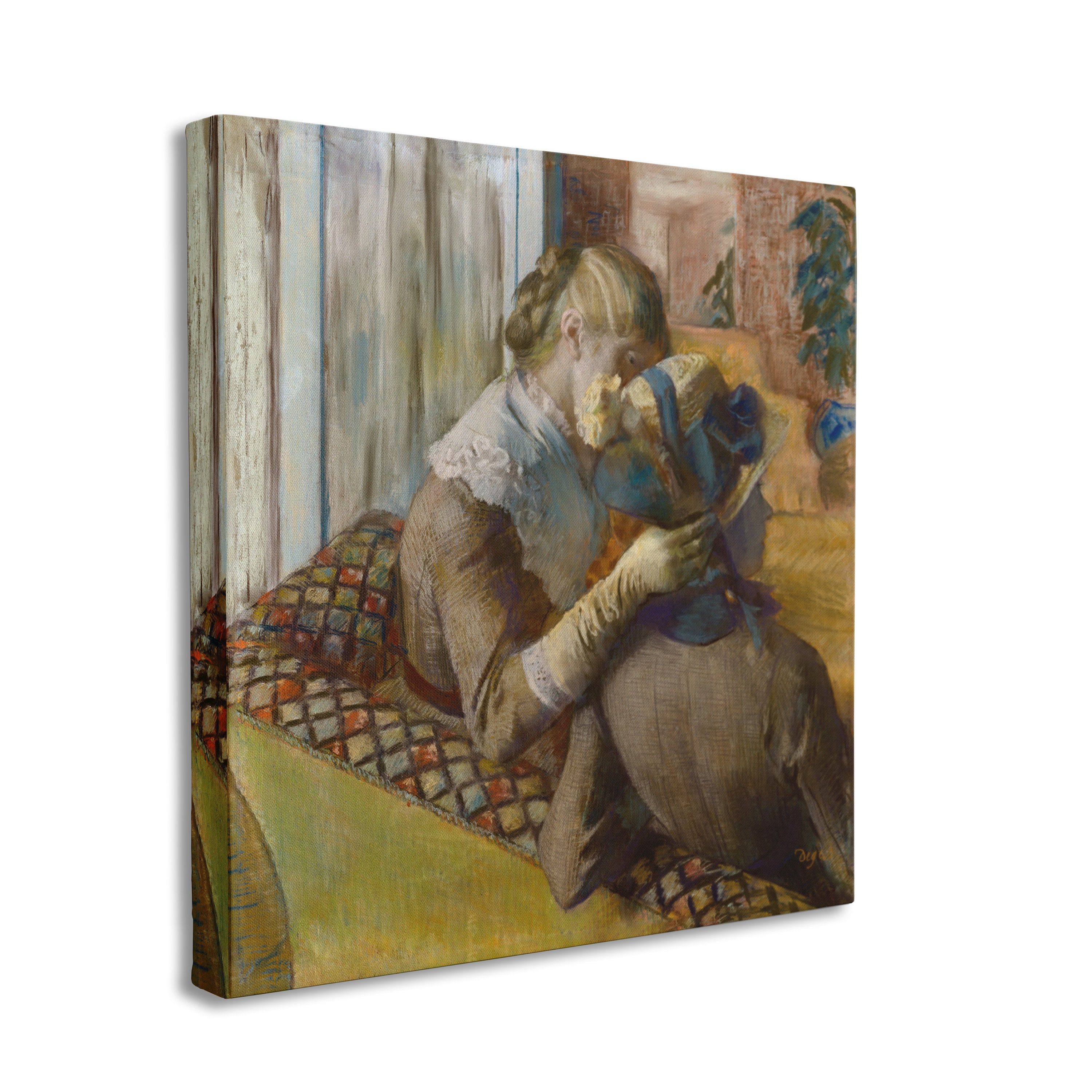 At the Milliner's 1881 by Edgar Degas French Famous Painting Wall Art ...